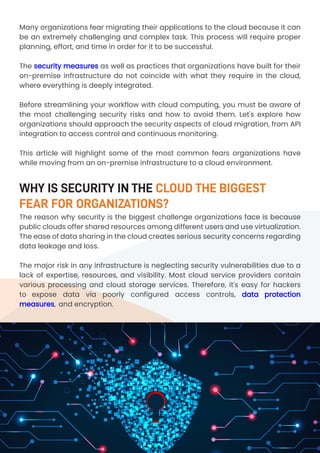 The Top 5 Risks of Cloud Migration | PDF