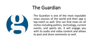 The Top 8 News Apps for Android | PPT