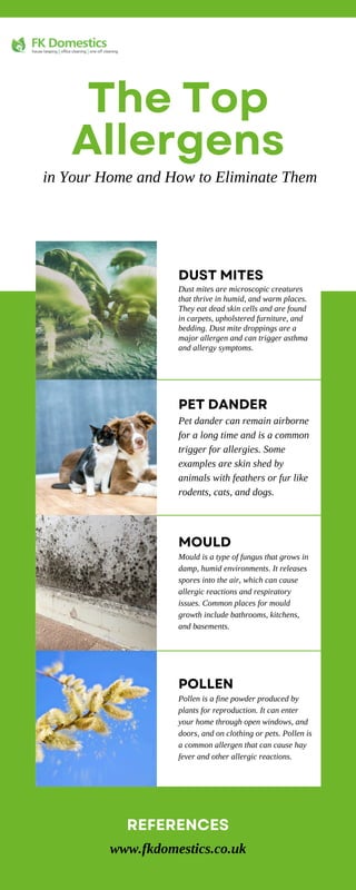 The Top Allergens in Your Home and How to Eliminate Them | PDF