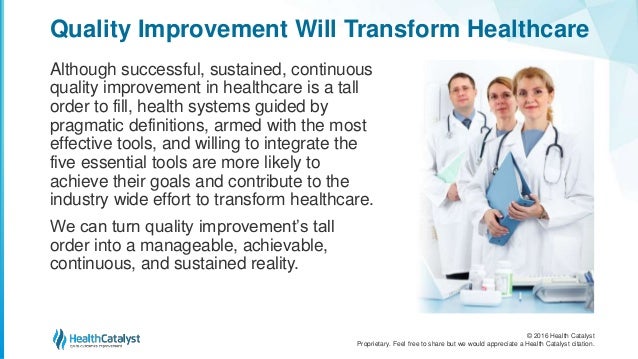 Understanding Importance Of Quality Improvement In Healthcare – Limmerkoll
