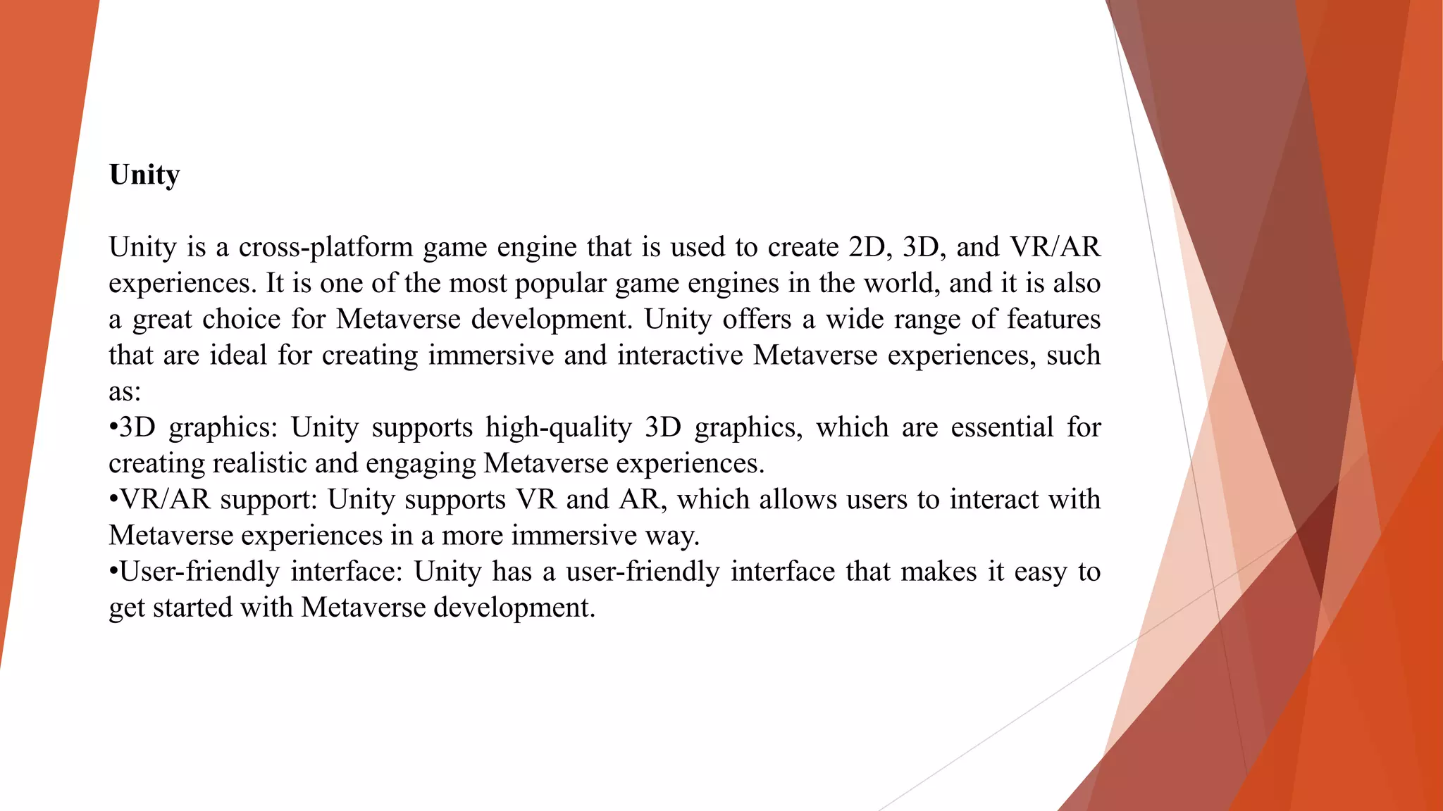 The Top Three Metaverse Development Platforms Unveiled | PDF