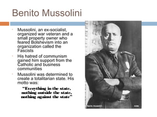 The totalitarian state | PPT