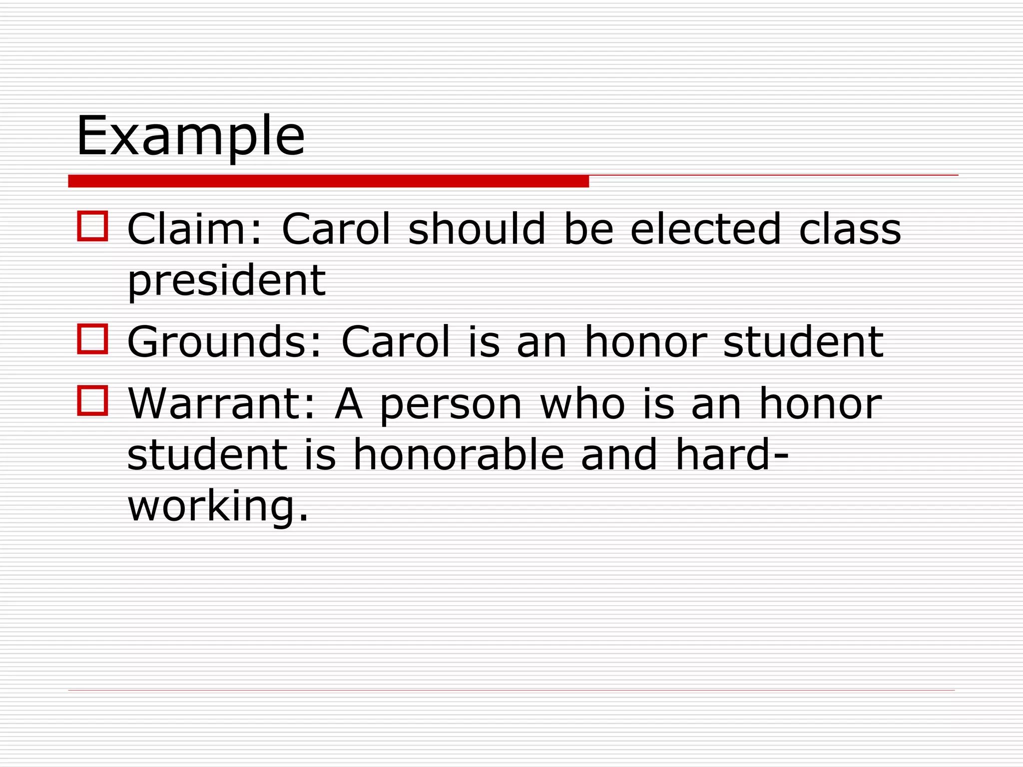 The Toulmin Model of Argument | PPT
