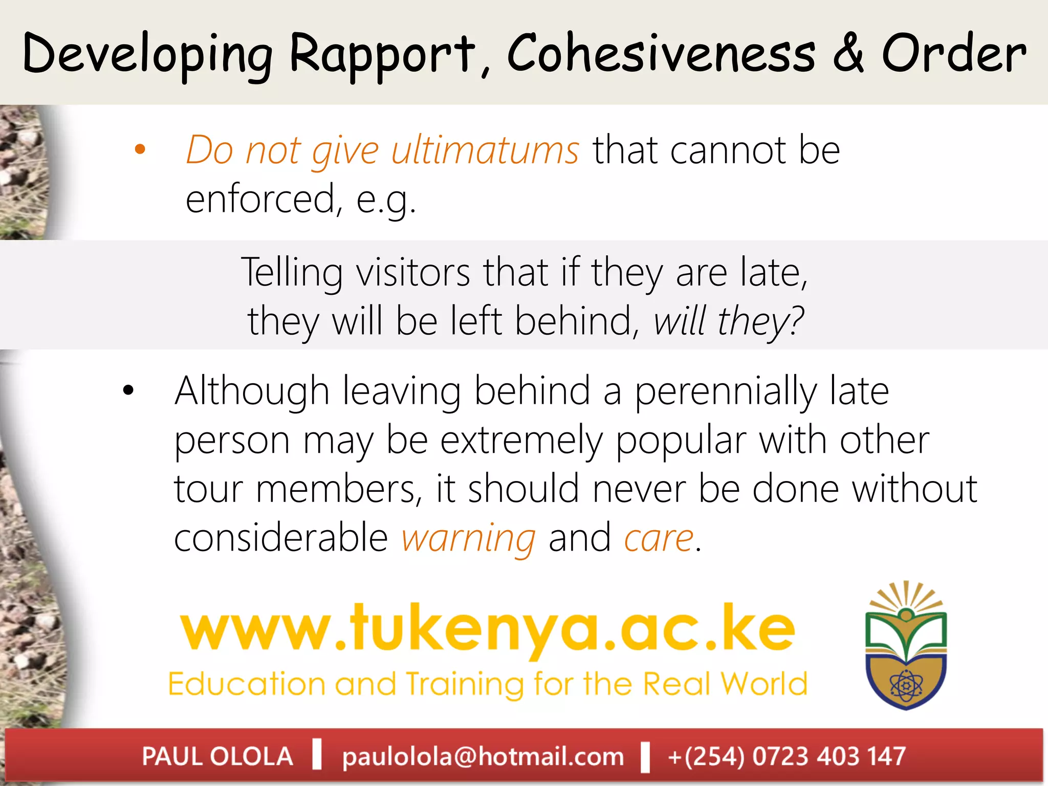 The Tour Commentary | PDF