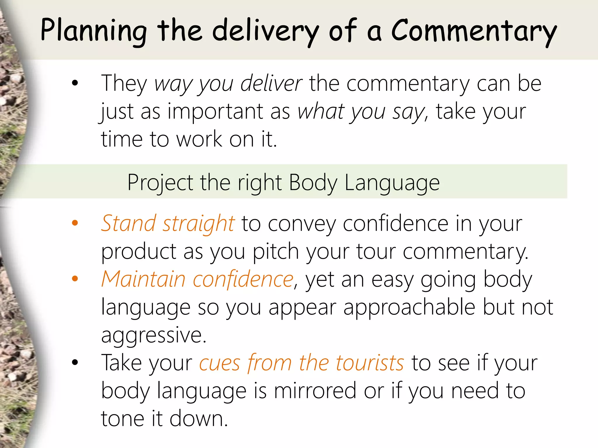 The Tour Commentary | PDF