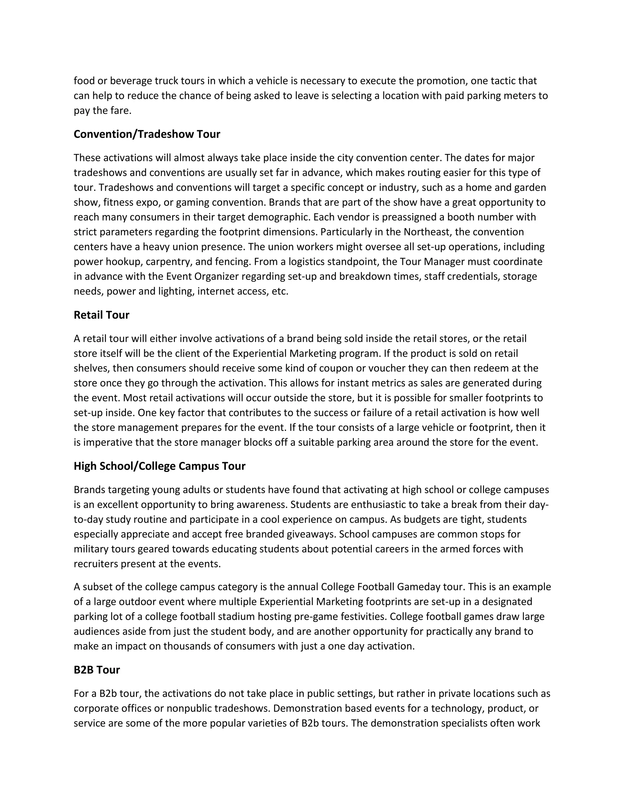 The tour manager handbook | PDF