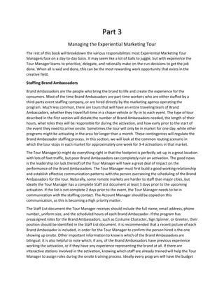 The tour manager handbook | PDF