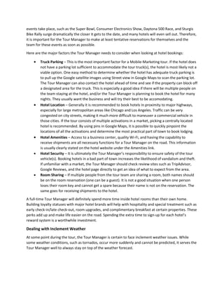 The tour manager handbook | PDF