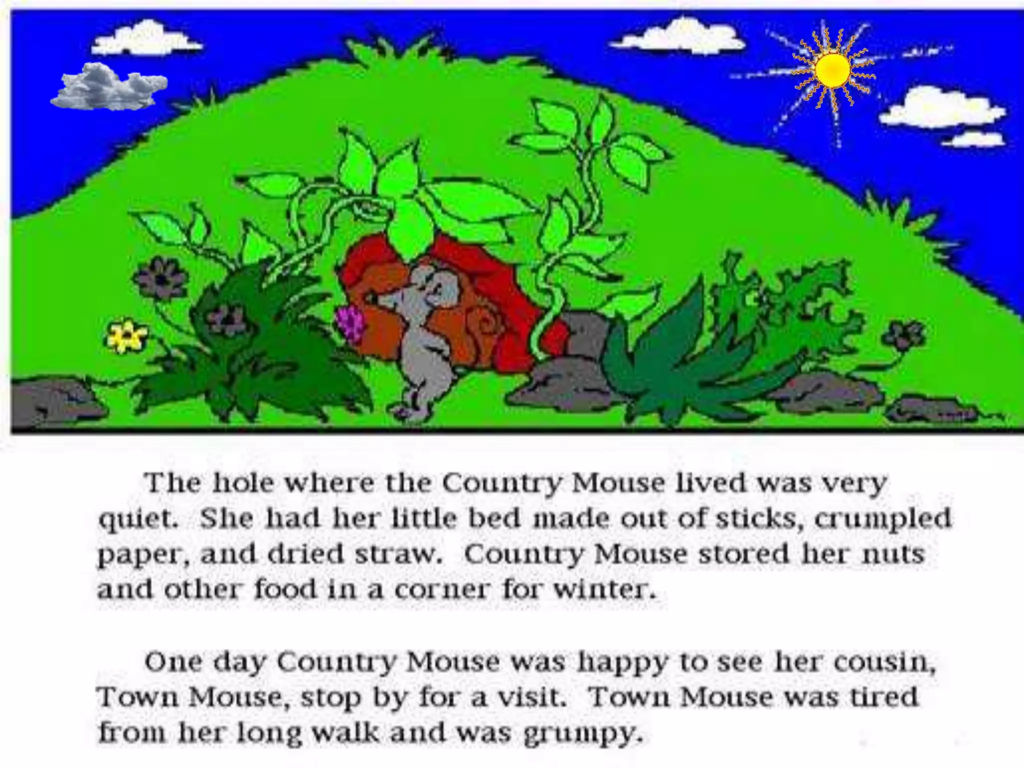 The Town Mouse and the Country Mouse - An Aesop's Fable with Wisdom ...