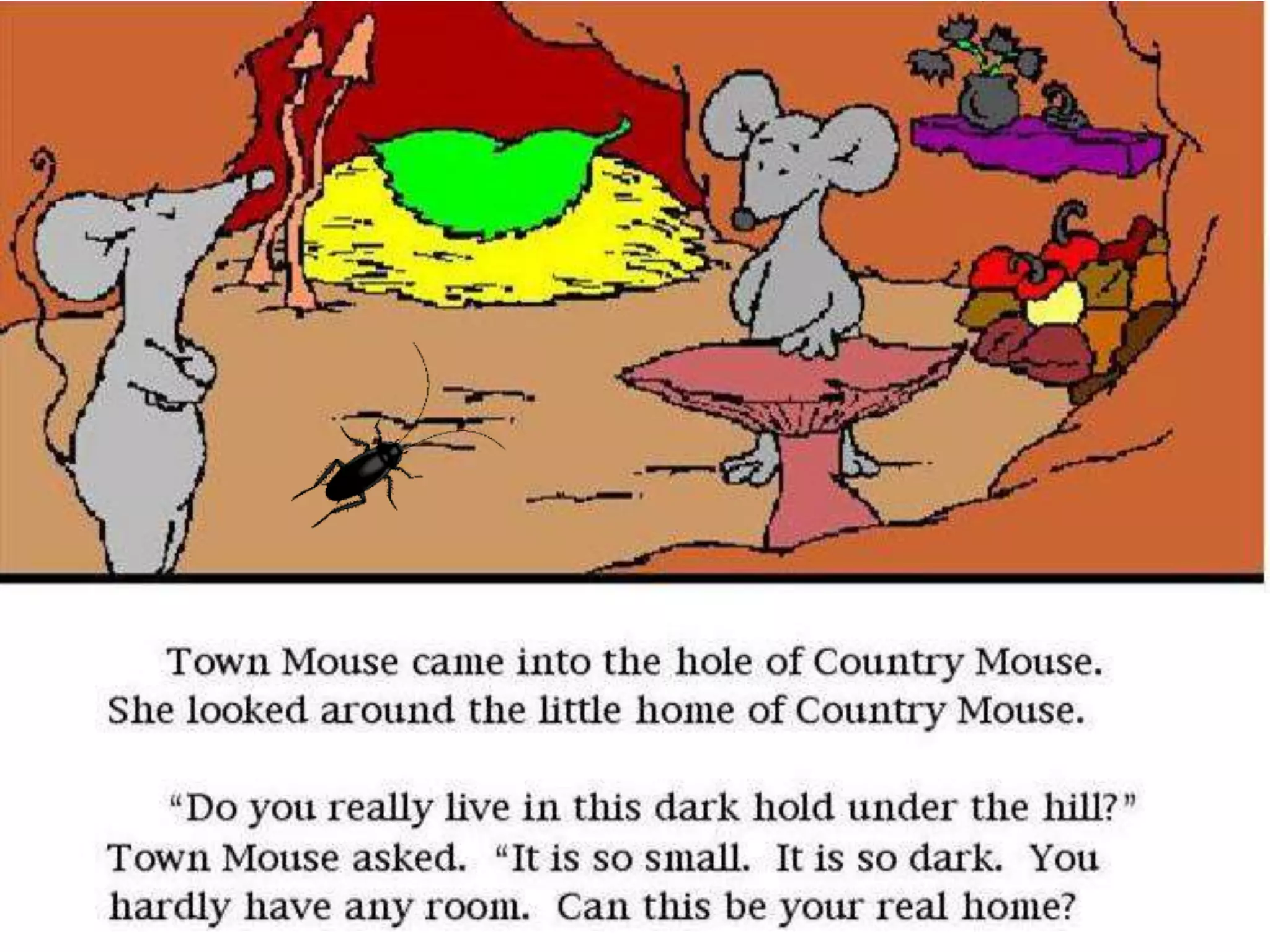 The Town Mouse and the Country Mouse - An Aesop's Fable with Wisdom ...