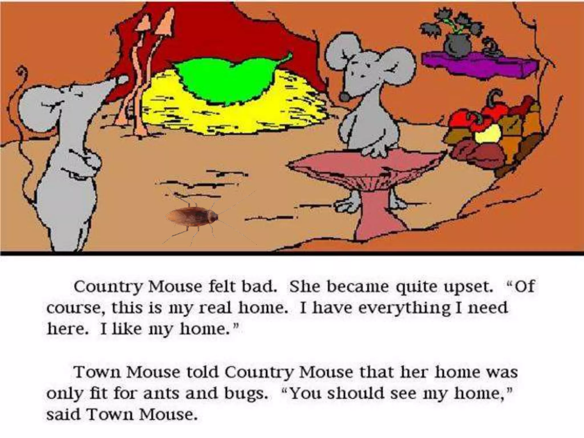 The Town Mouse and the Country Mouse - An Aesop's Fable with Wisdom ...