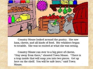 The Town Mouse and the Country Mouse - An Aesop's Fable with Wisdom ...