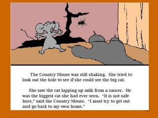 The Town Mouse and the Country Mouse - An Aesop's Fable with Wisdom ...