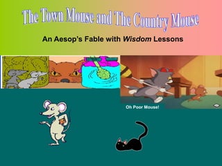 The Town Mouse and the Country Mouse - An Aesop's Fable with Wisdom ...