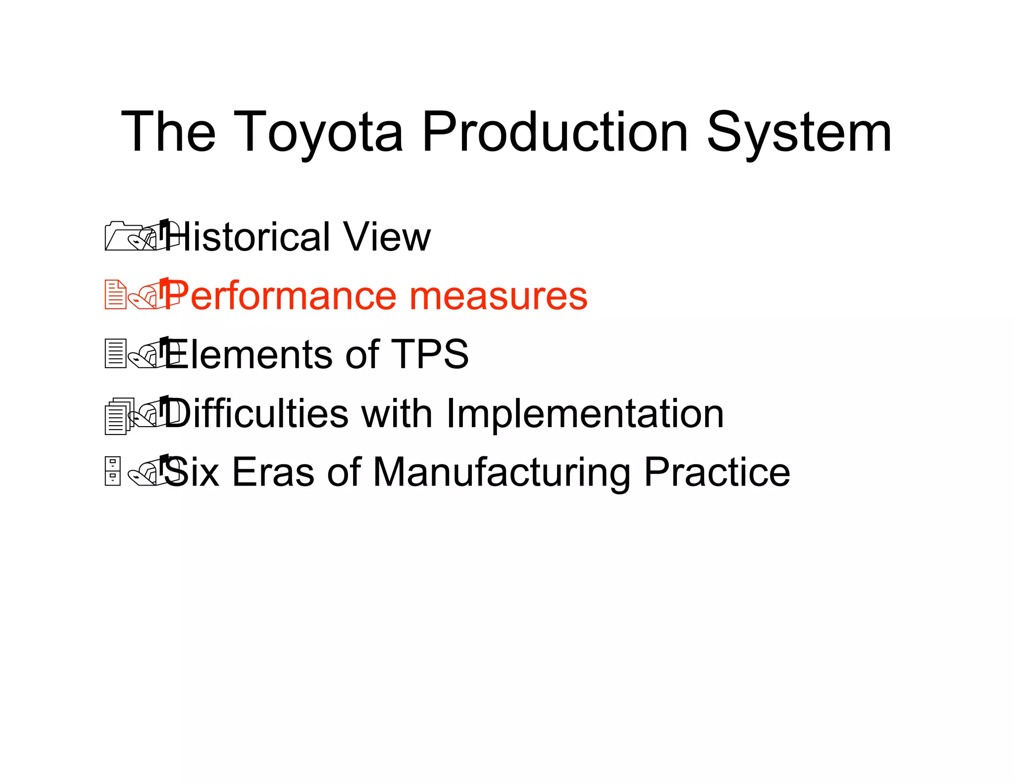 The toyota production system | PDF