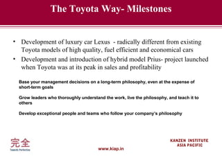 The toyota way | PPT