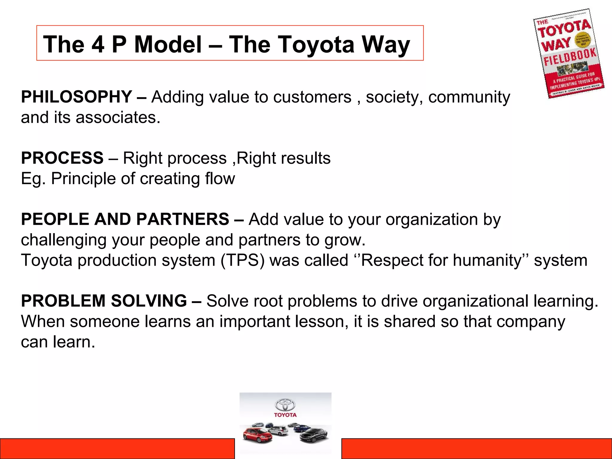 Toyota Way Fieldbook | PPT | Business | Business and Finance