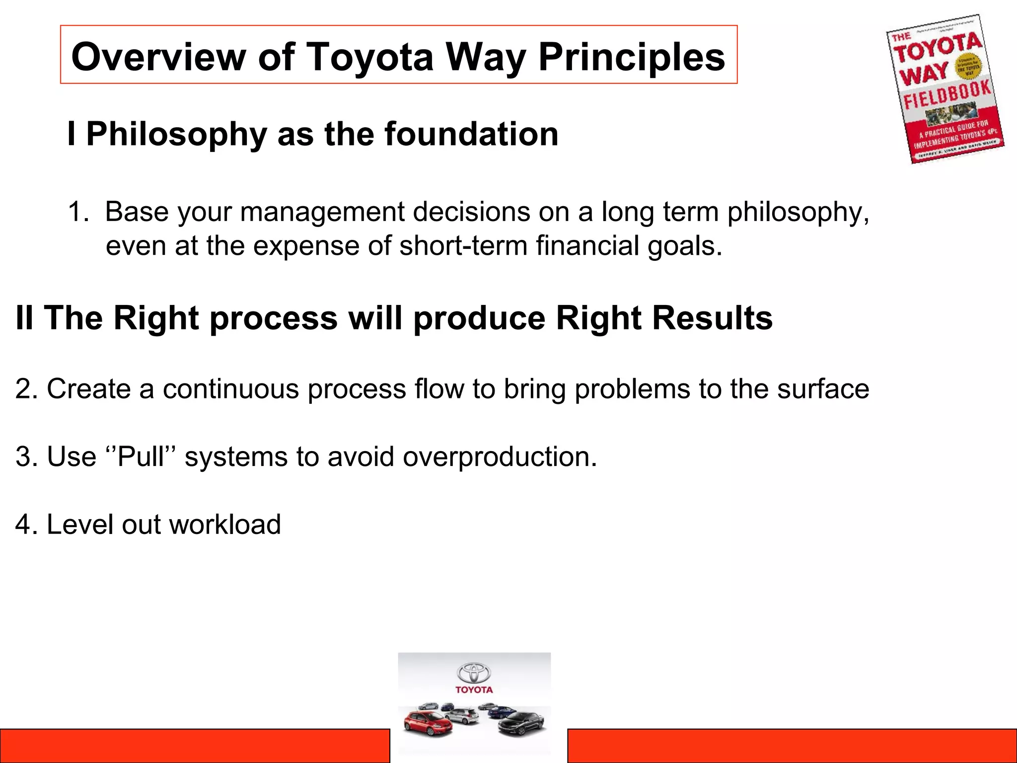 Toyota Way Fieldbook | PPT