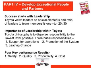 Toyota Way Fieldbook | PPT