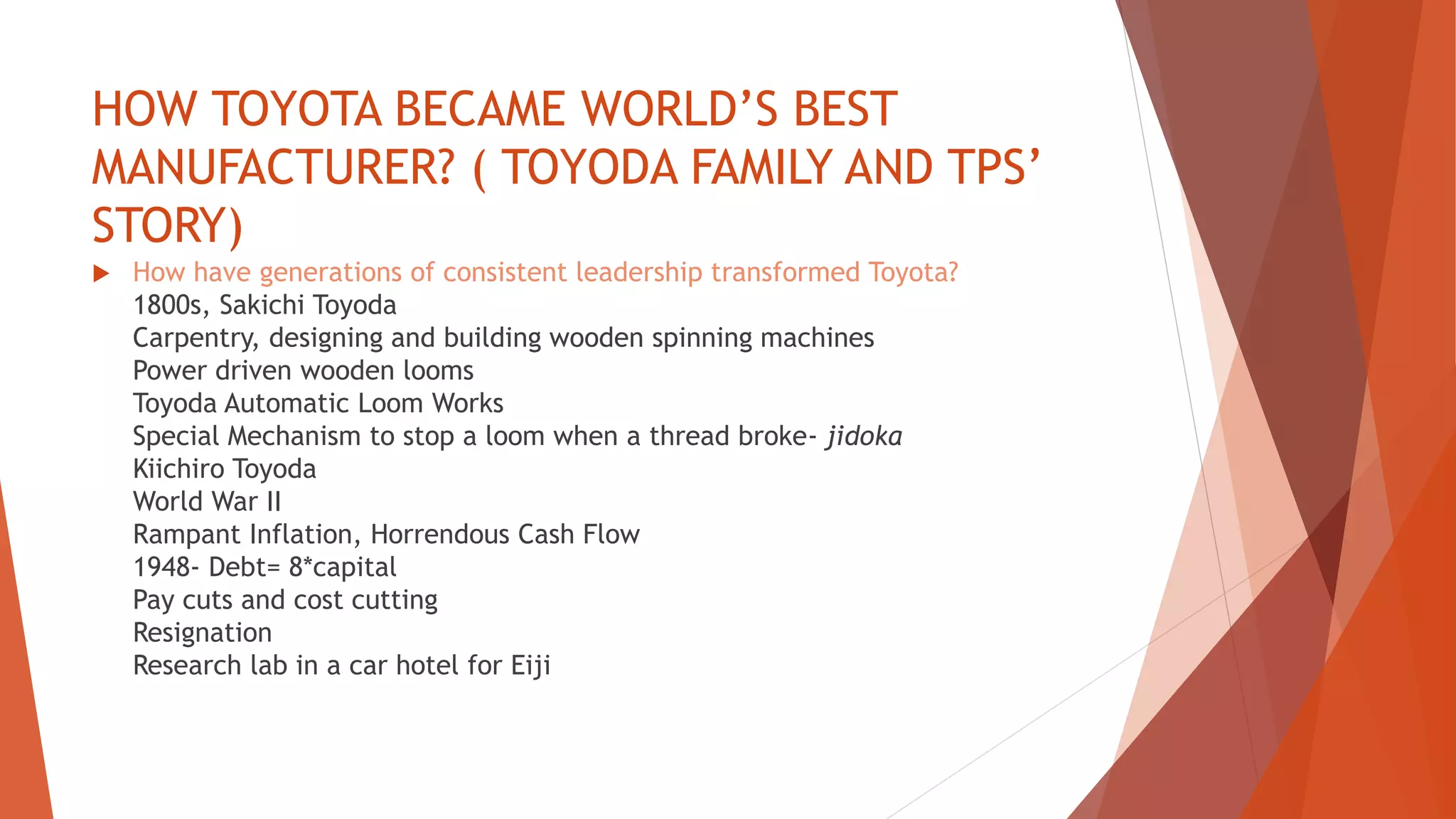The Toyota Way | PPTX