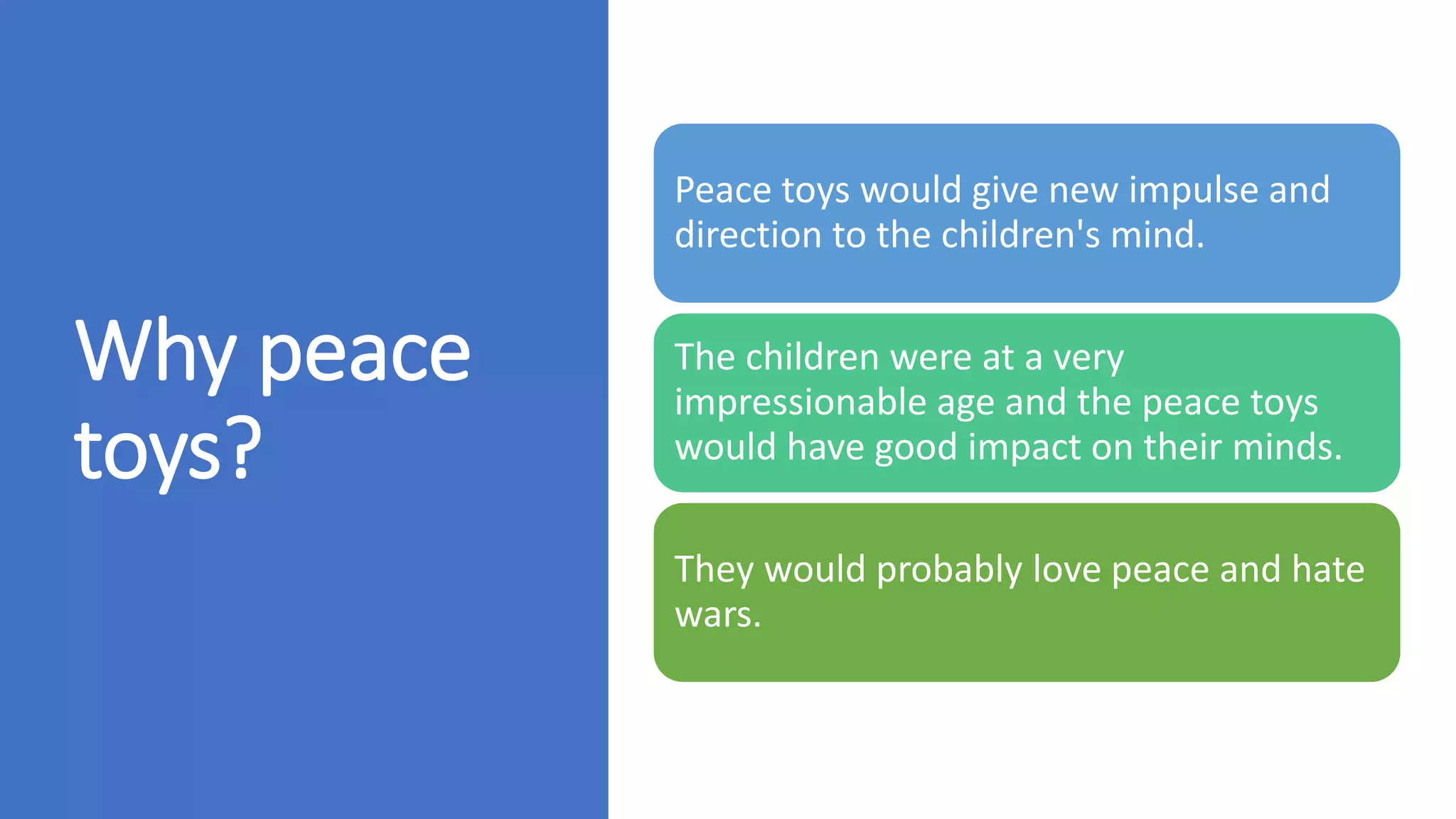 The Toys of Peace | PPTX