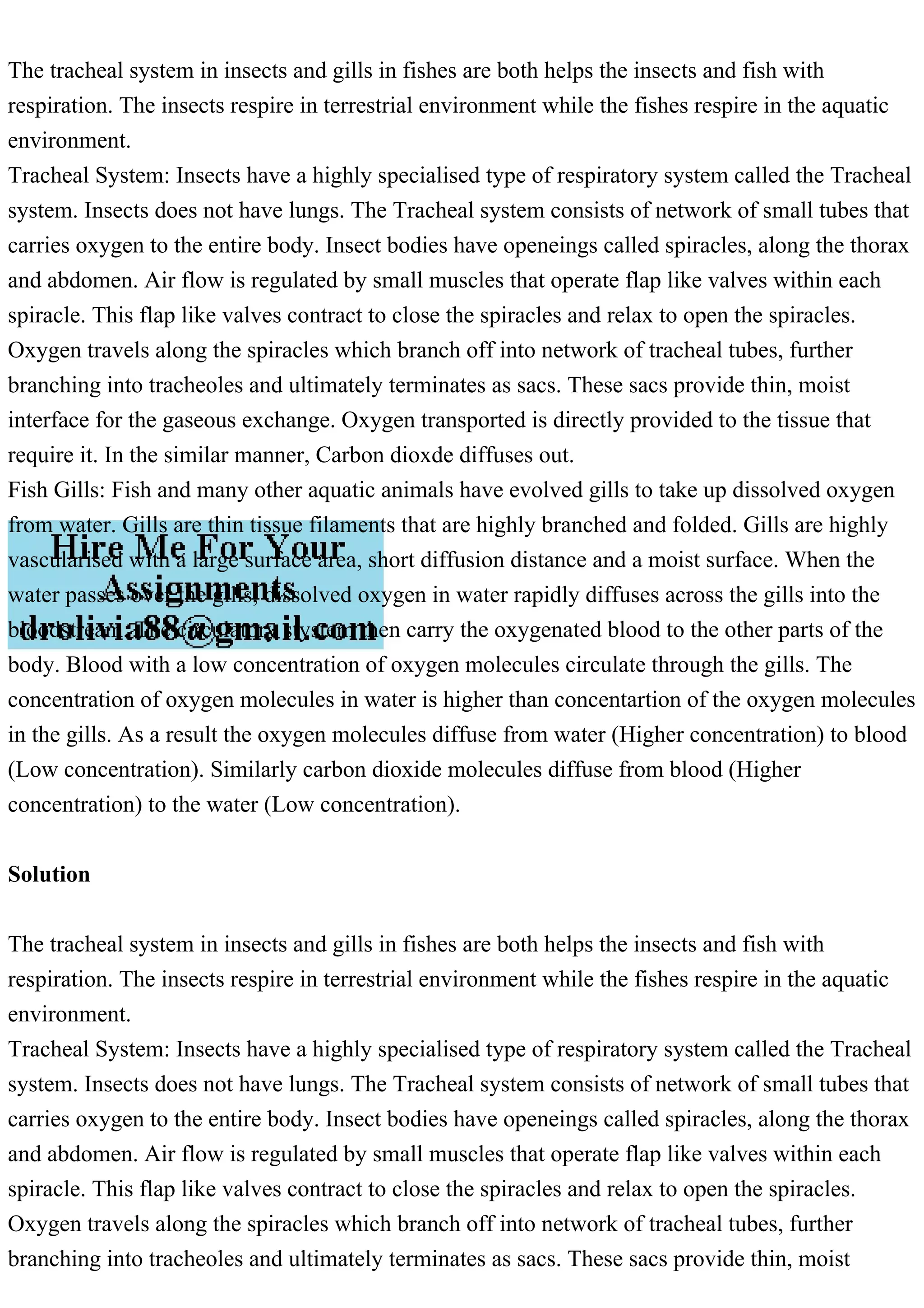 The tracheal system in insects and gills in fishes are both helps th.pdf