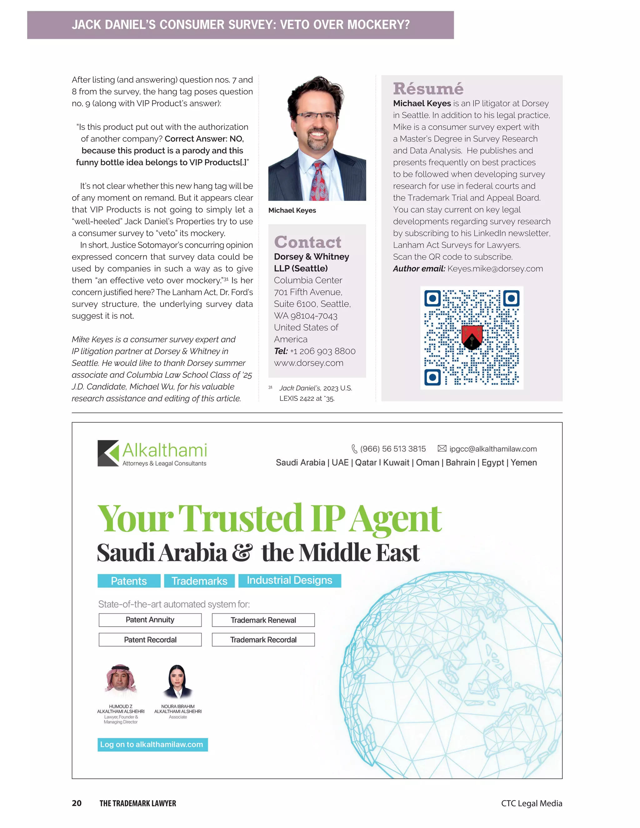 Jack Daniel's Consumer Survey Article | PDF | Legal Services Industry | Industries