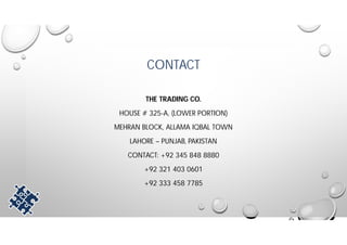 The trading Co - Profile | PDF | Business | Business and Finance