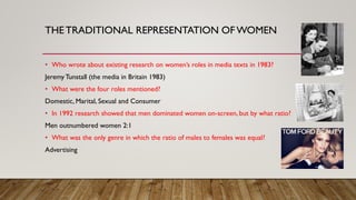 The traditional representation of women 2 | PPT