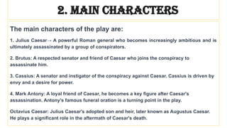 The Tragedy Of Julius Caesar . | PPTX