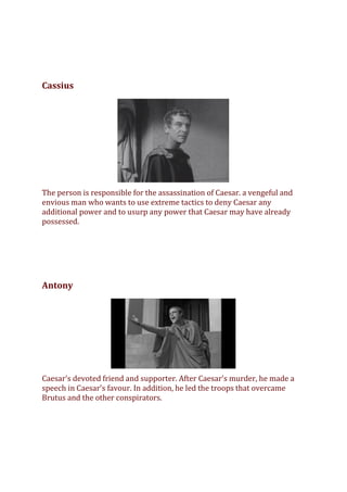 The Tragedy of Julius Caesar by William Shakespeare | PDF