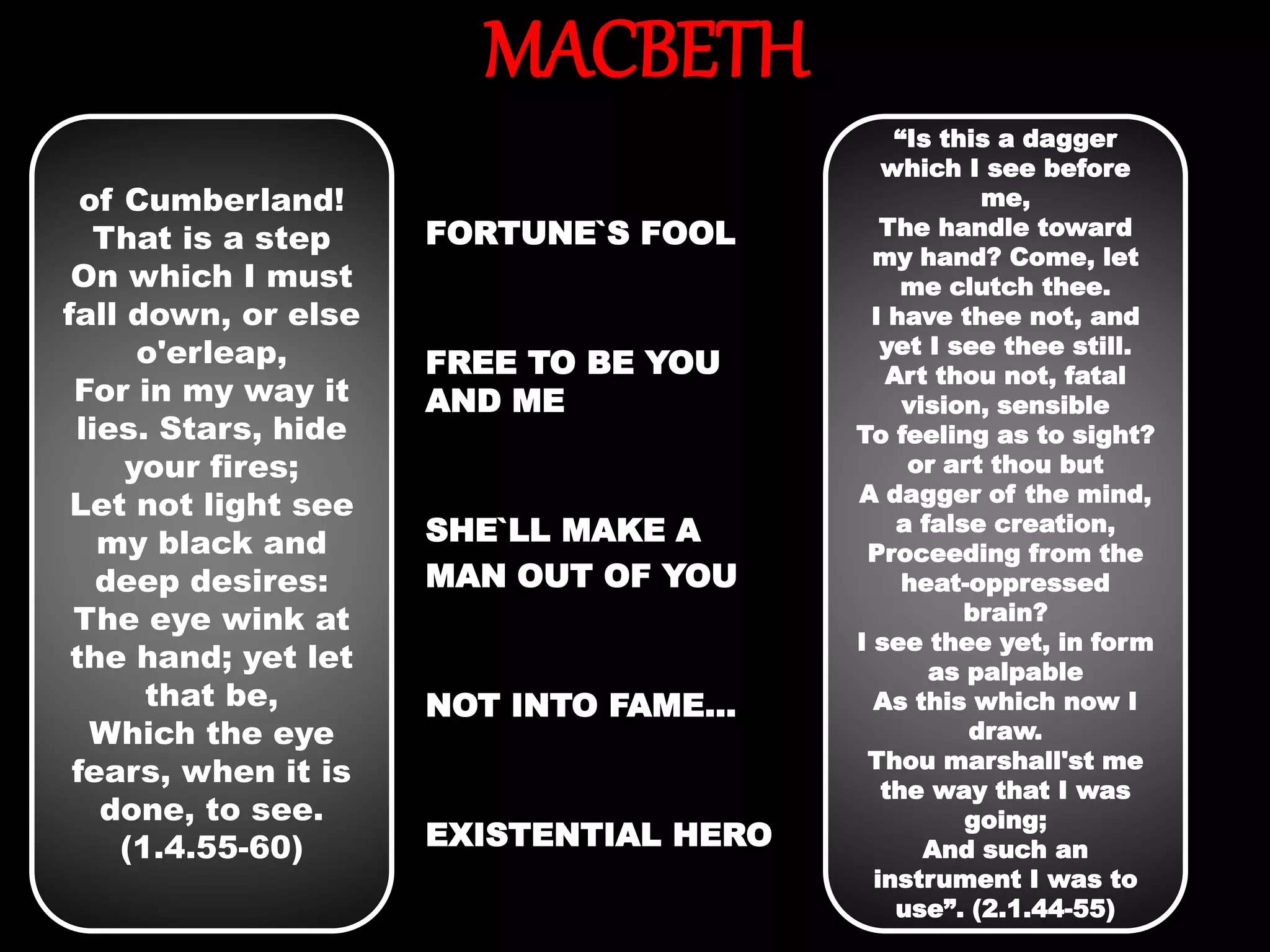 The tragedy of macbeth | PPTX