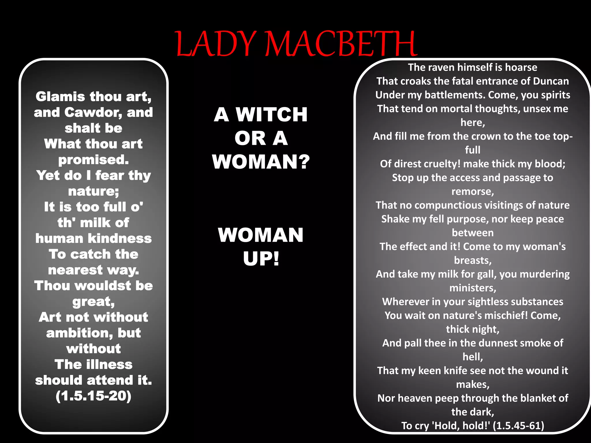 The tragedy of macbeth | PPTX