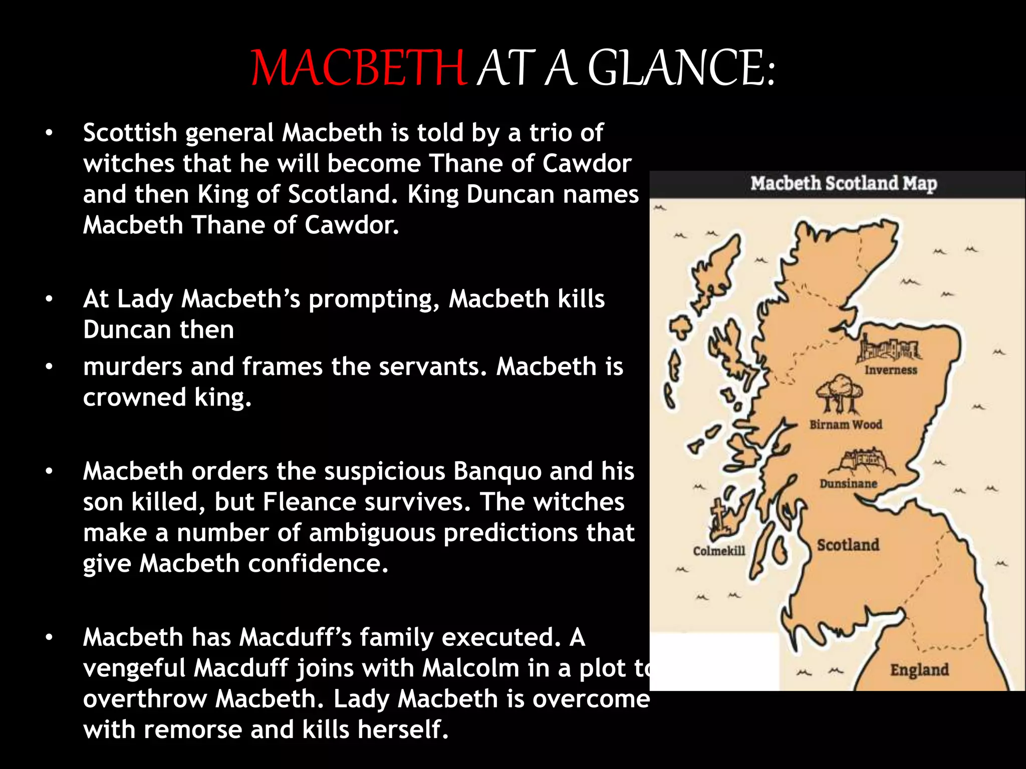 The tragedy of macbeth | PPTX