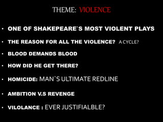 The tragedy of macbeth | PPTX