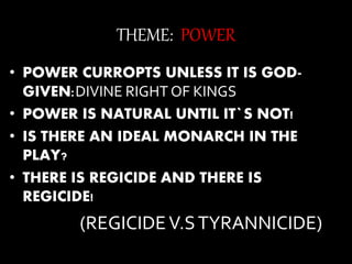 The tragedy of macbeth | PPTX