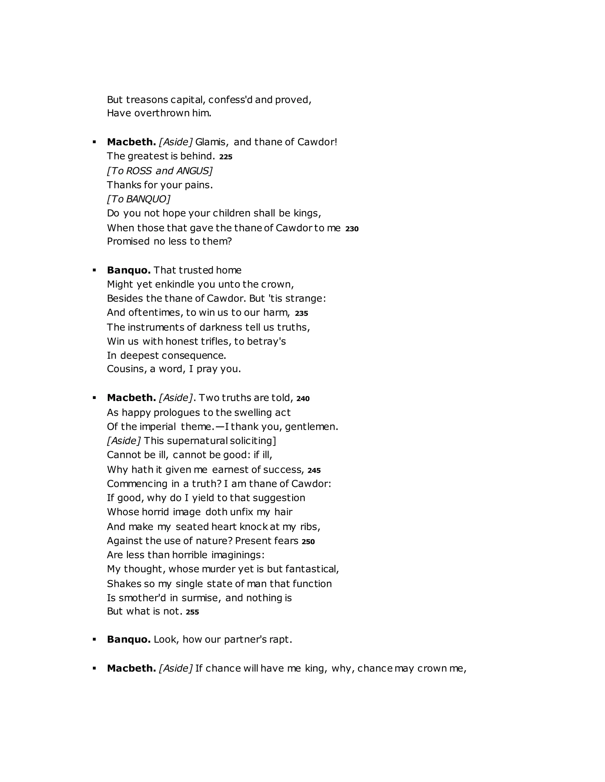 The Tragedy of Macbeth | DOCX