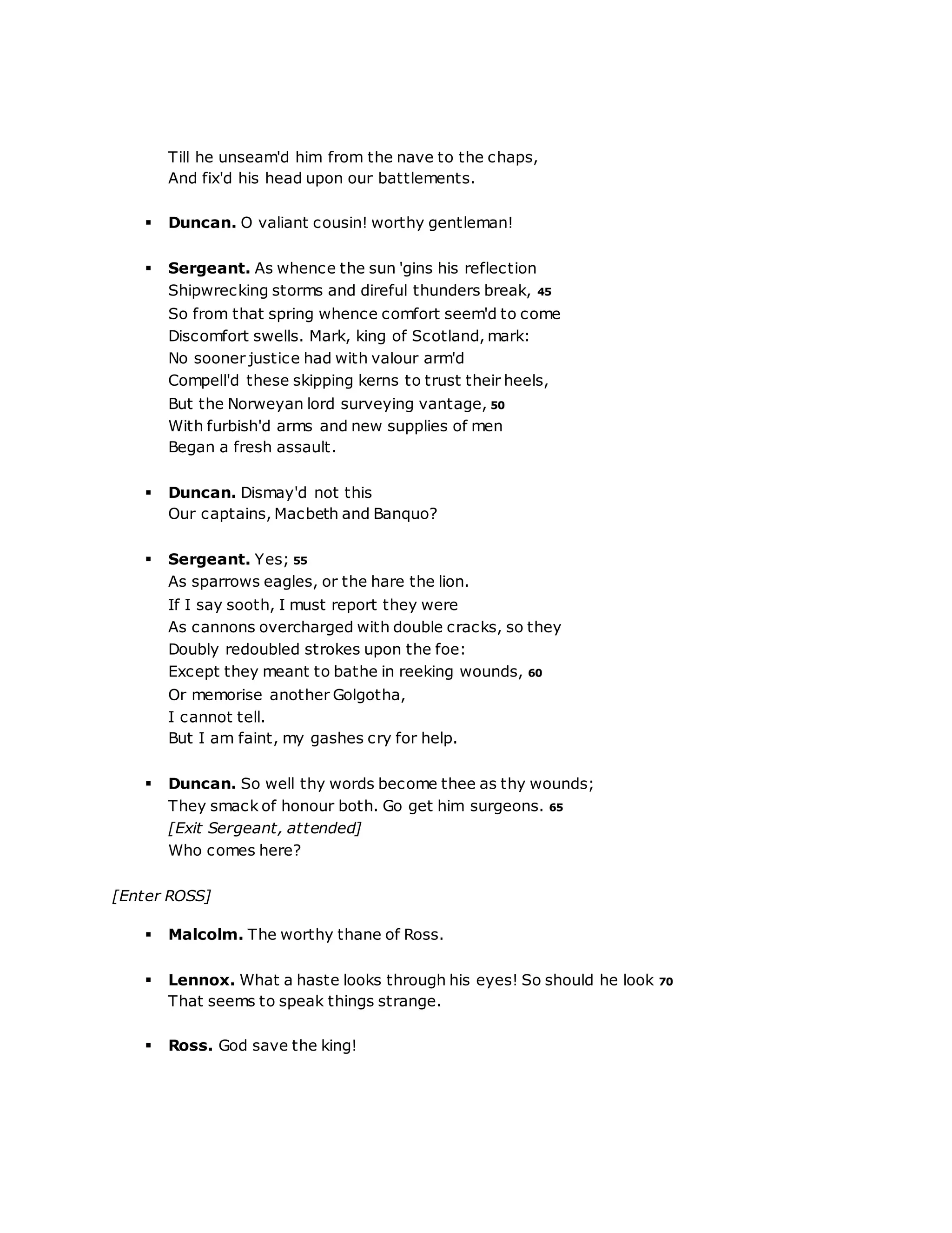 The Tragedy of Macbeth | DOCX