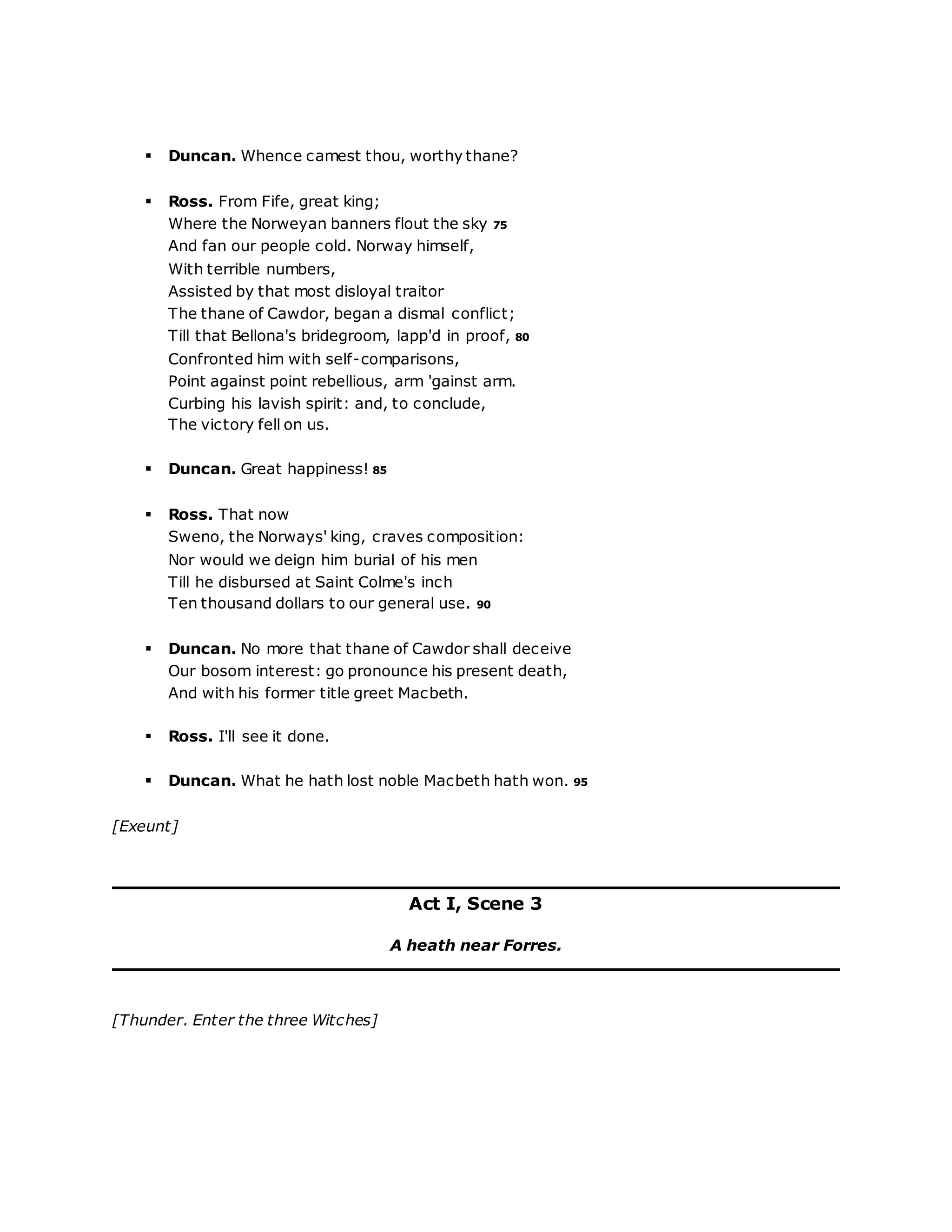 The Tragedy of Macbeth | DOCX