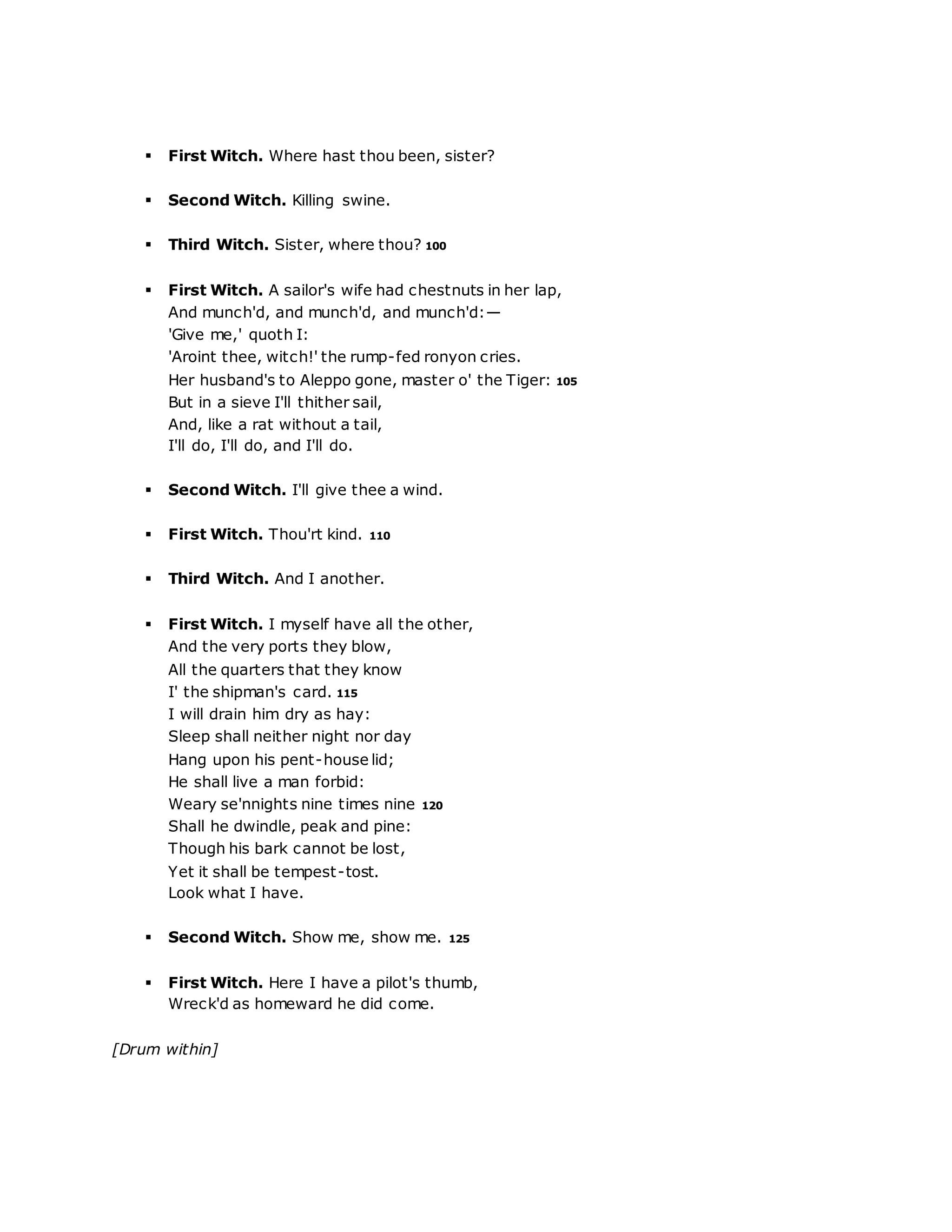 The Tragedy of Macbeth | DOCX
