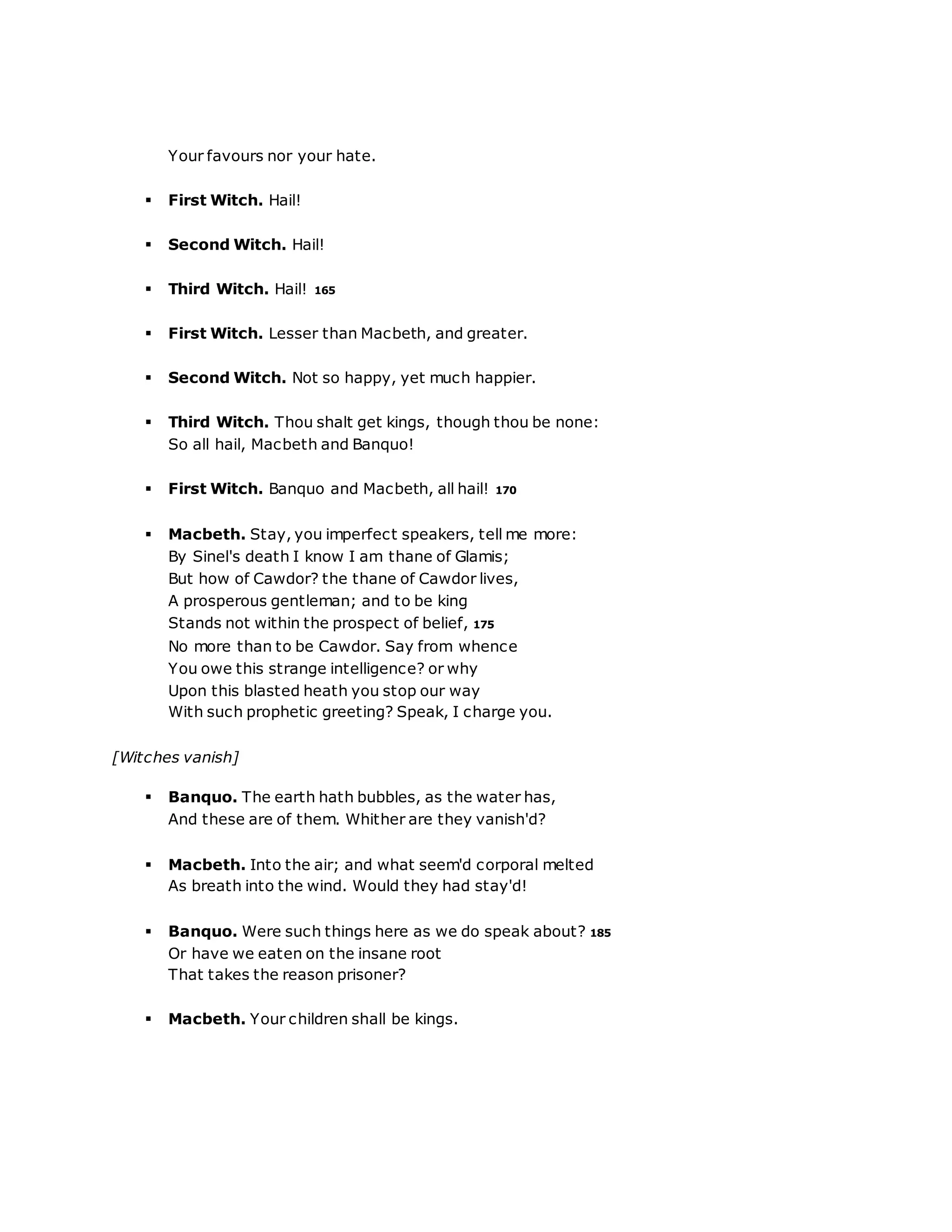 The Tragedy of Macbeth | DOCX