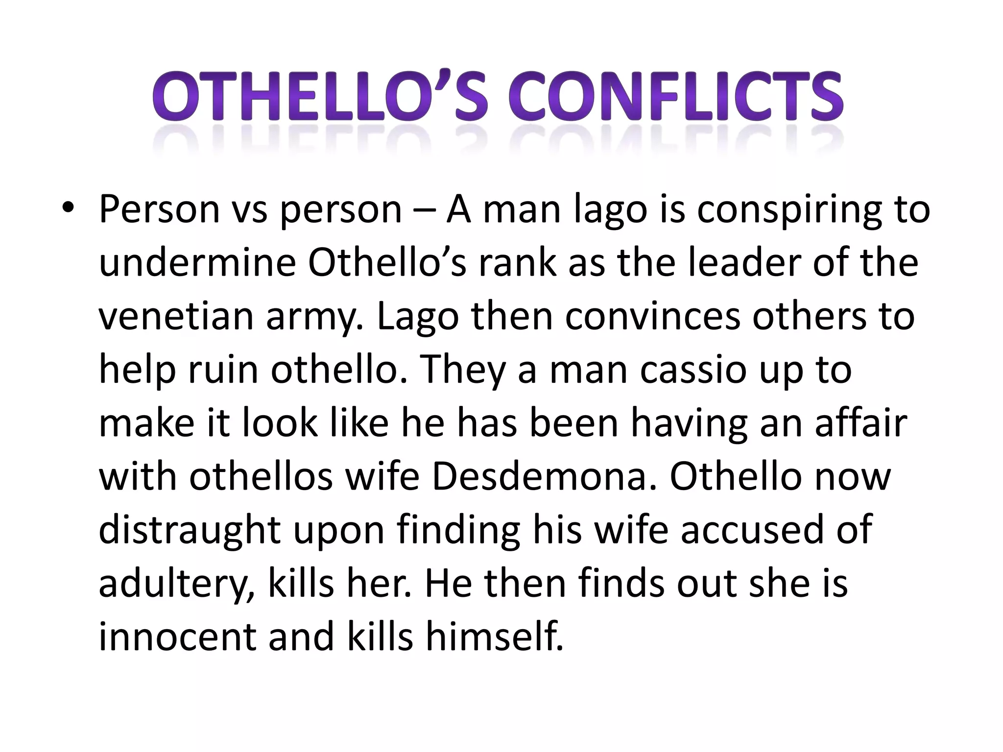 The tragedy of othello | PPTX