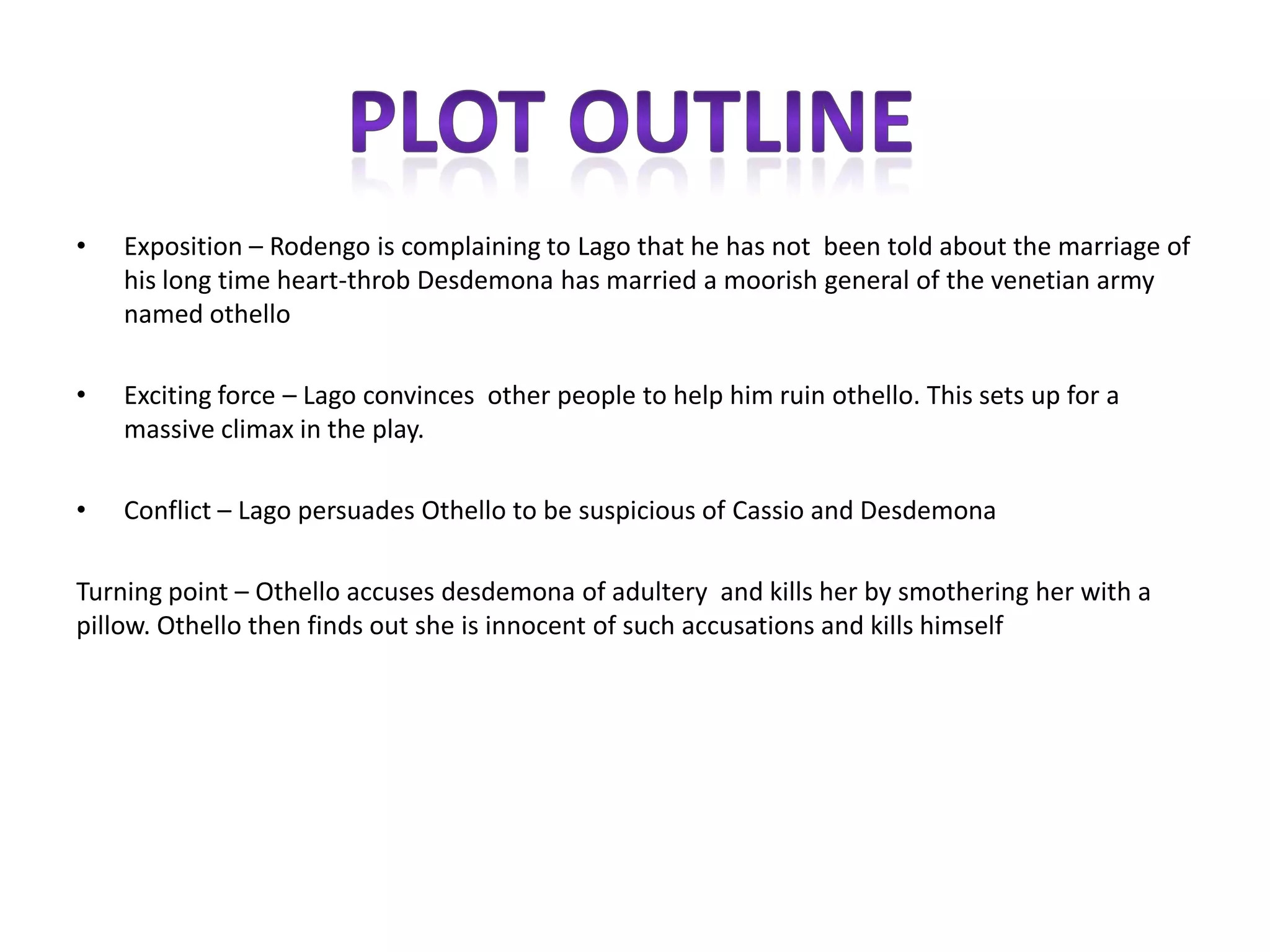 The tragedy of othello | PPTX