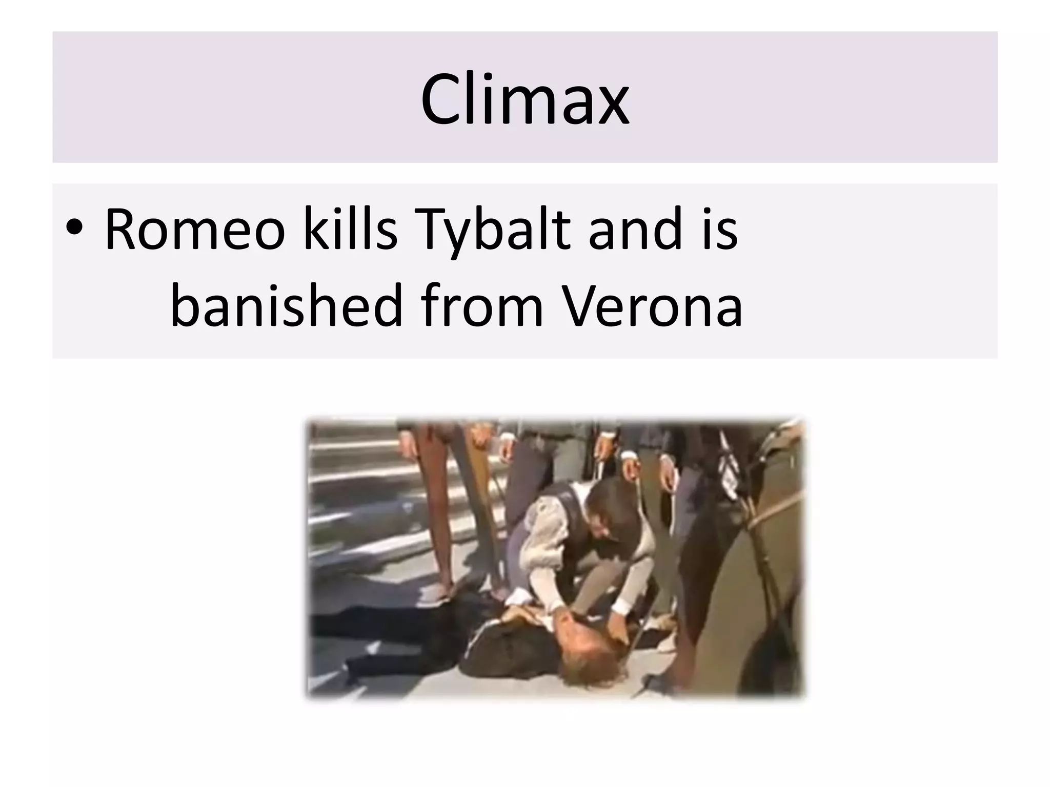 Romeo and Juliet Parts of Plot | PPTX