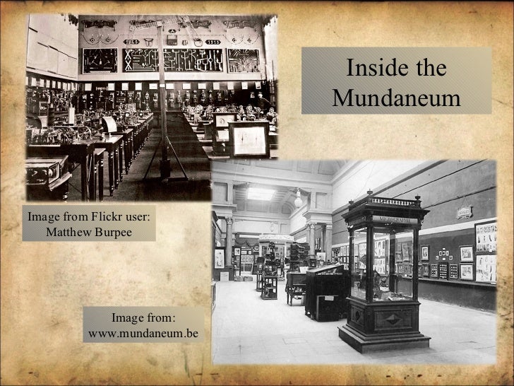 The Tragedy of the Mundaneum