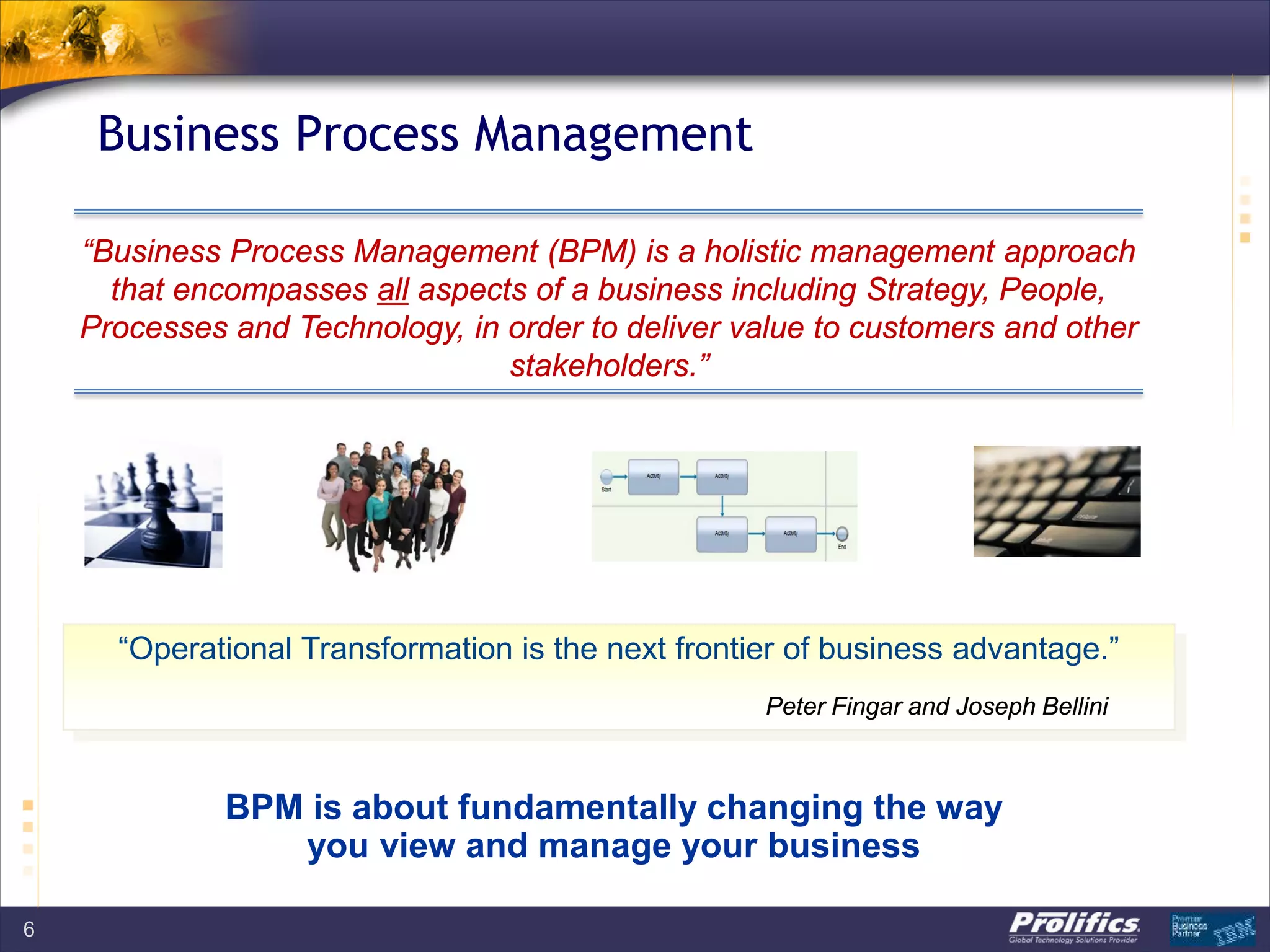 The Traits of BPM: Six Fundamentals Necessary for Successful Process ...