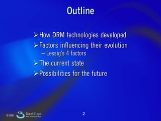 The Trajectory Of DRM Technologies | PPT