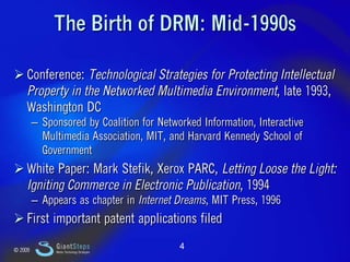 The Trajectory Of DRM Technologies | PPT