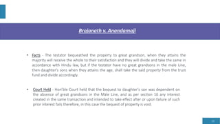 THE TRANSFER OF PROPERTY ACT - section 15/6 | PPTX