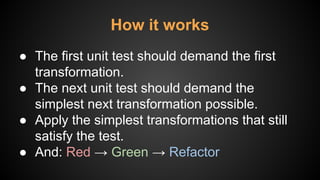 The “transformation priority premise” | PPT